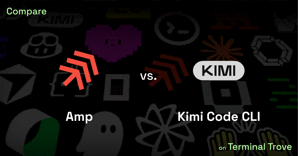 Amp vs Kimi Code CLI - Terminal Trove