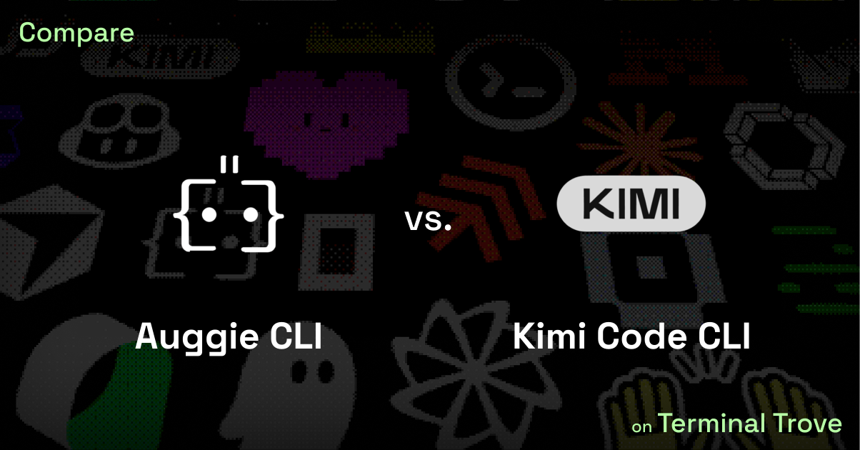 Auggie CLI vs Kimi Code CLI - Terminal Trove