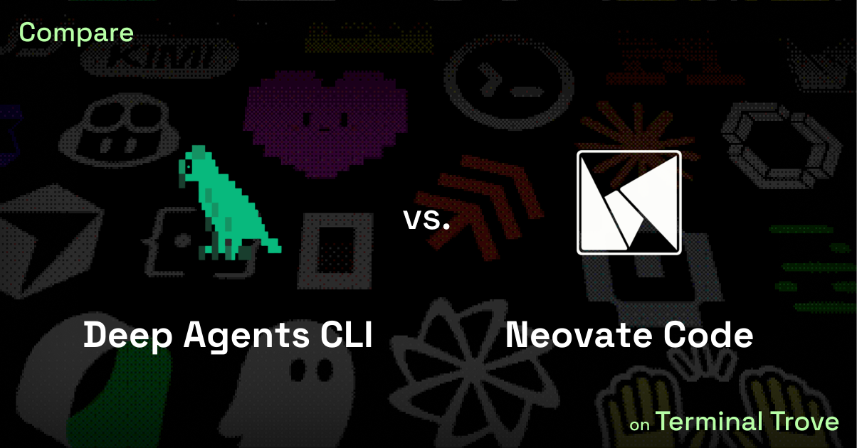 Deep Agents CLI vs Neovate Code - Terminal Trove