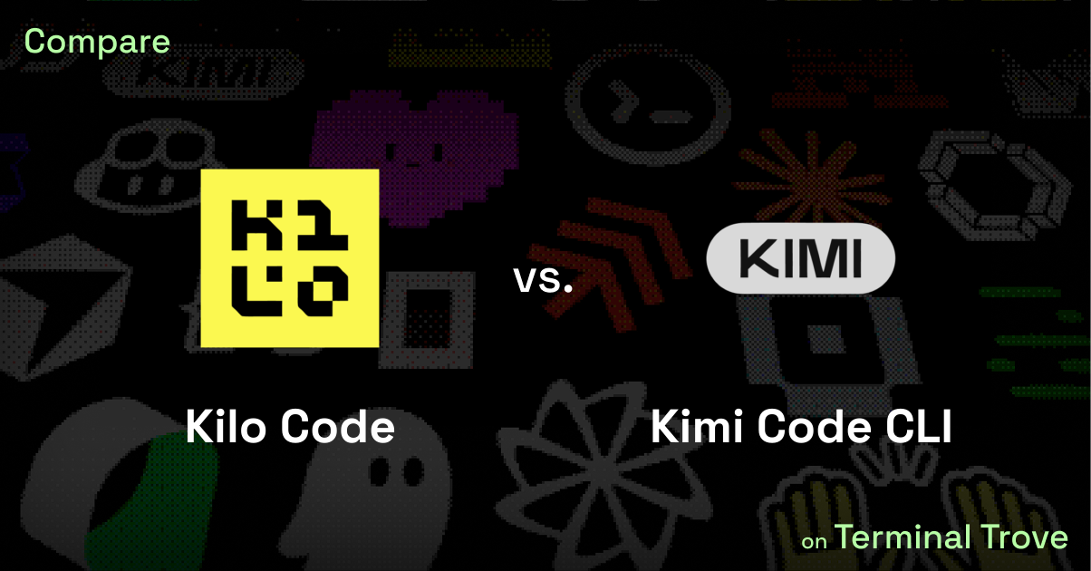 Kilo Code vs Kimi Code CLI - Terminal Trove