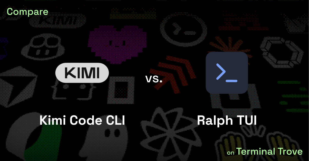 Kimi Code CLI vs Ralph TUI - Terminal Trove