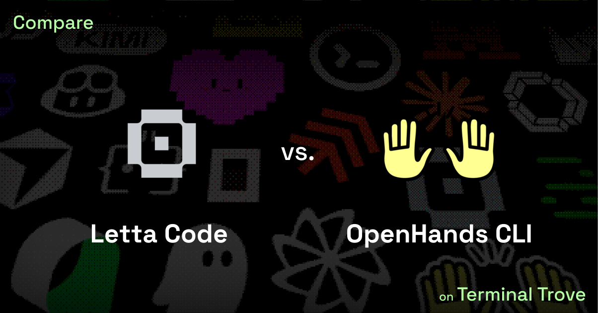 Letta Code vs OpenHands CLI - Terminal Trove